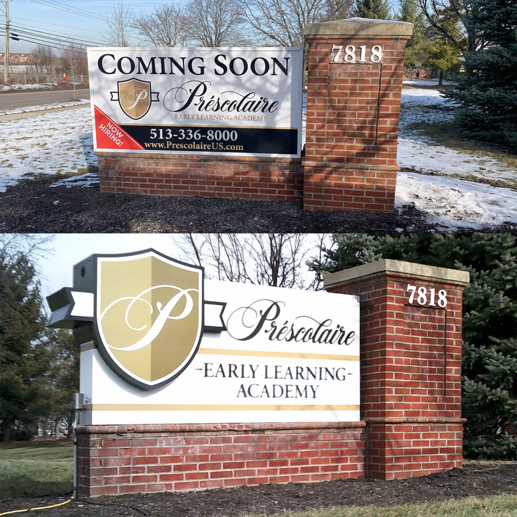 Before & After Gallery | ABC Signs in Cincinnati, OH